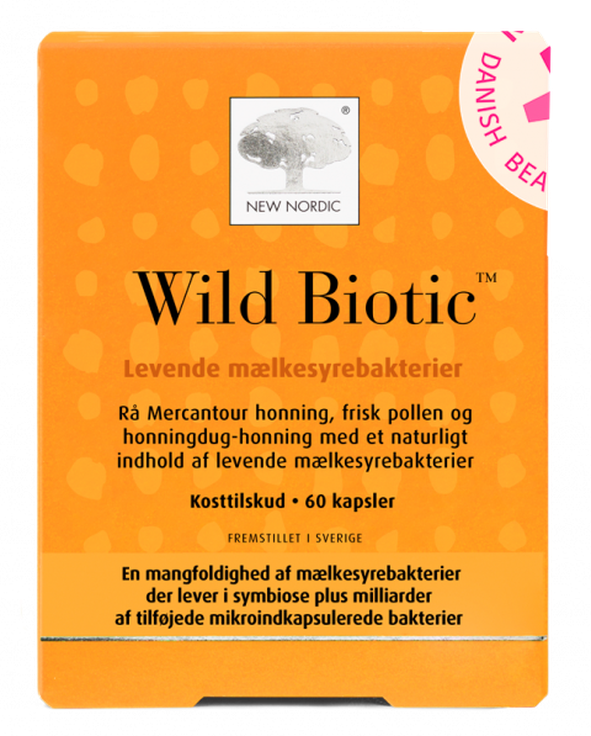NEW NORDIC Wild Biotic kapsulės, 60 vnt. | Moonmart.lt