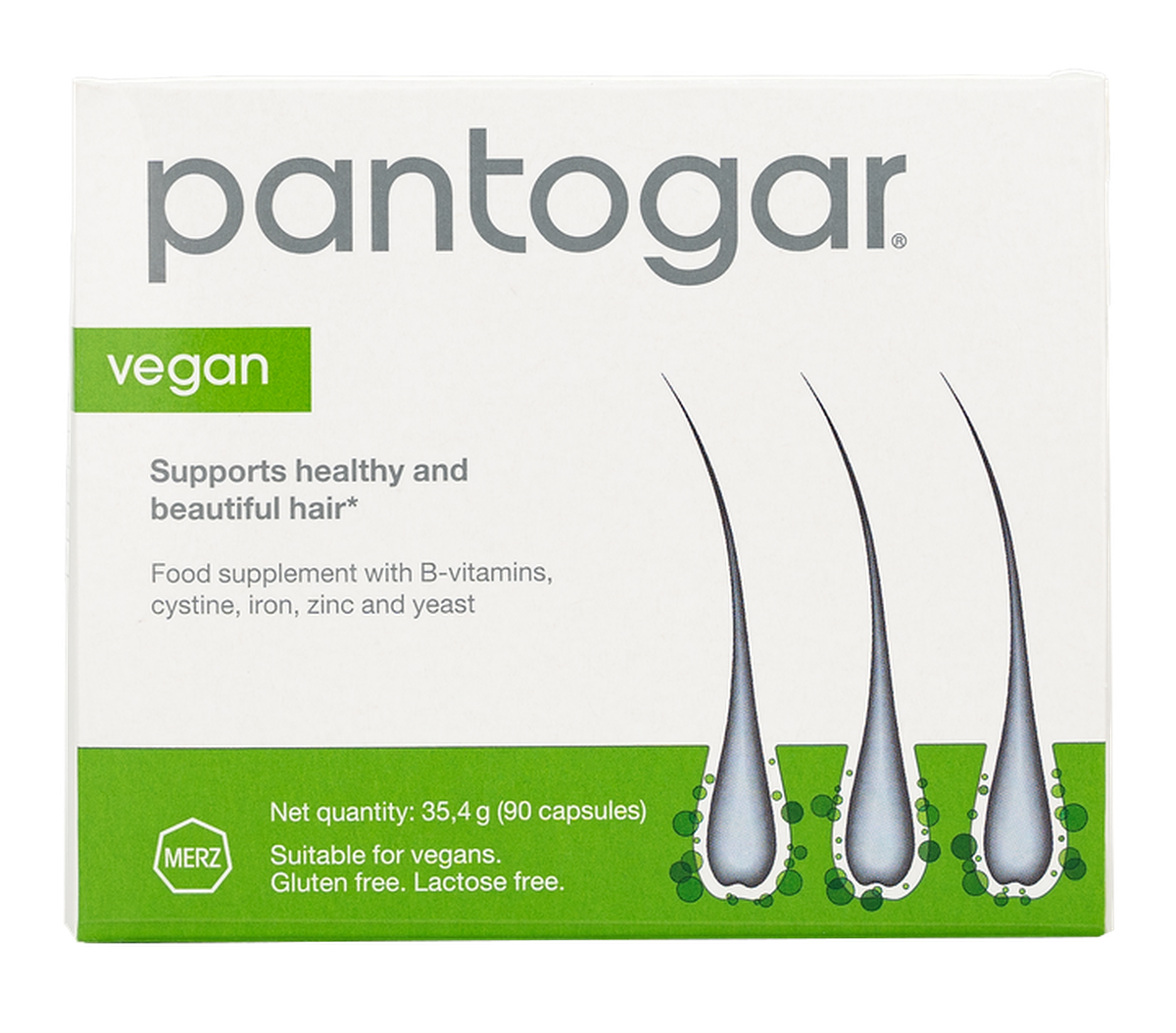 PANTOGAR Vegan kapsulės, 90 vnt. | Moonmart.lt