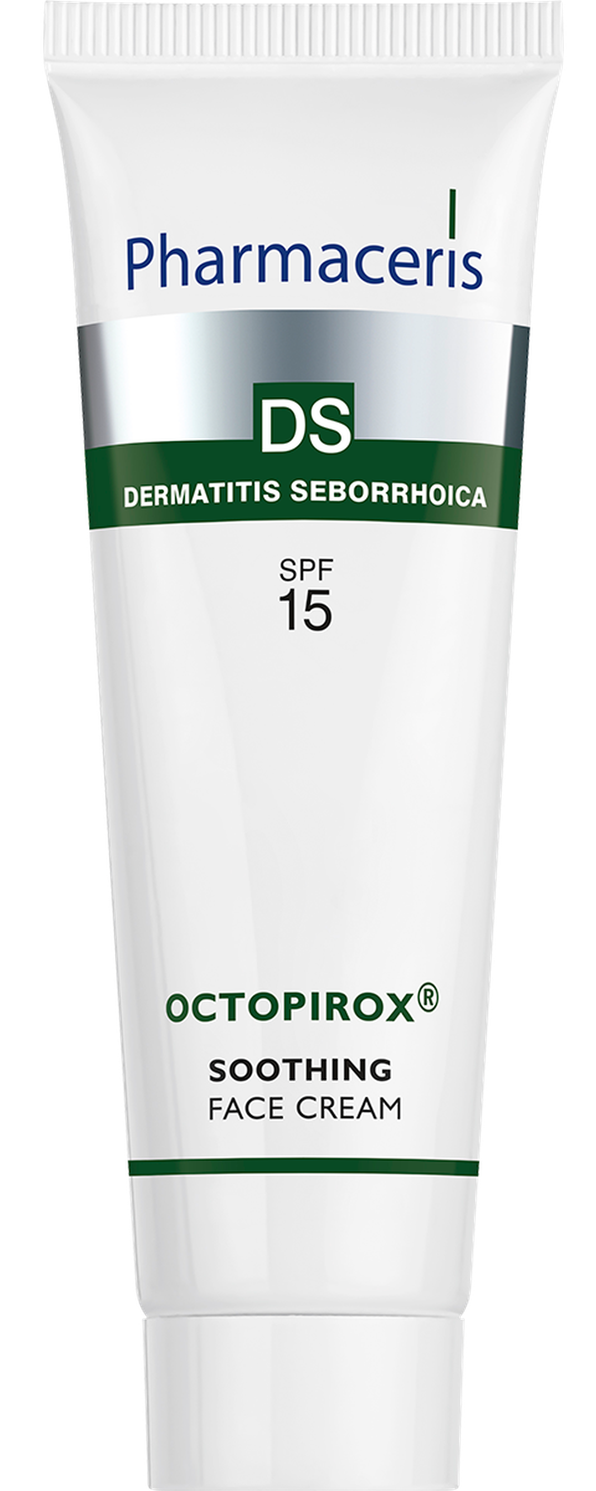 PHARMACERIS DS Octopirox SPF 15 veido kremas, 30 ml | Moonmart.lt