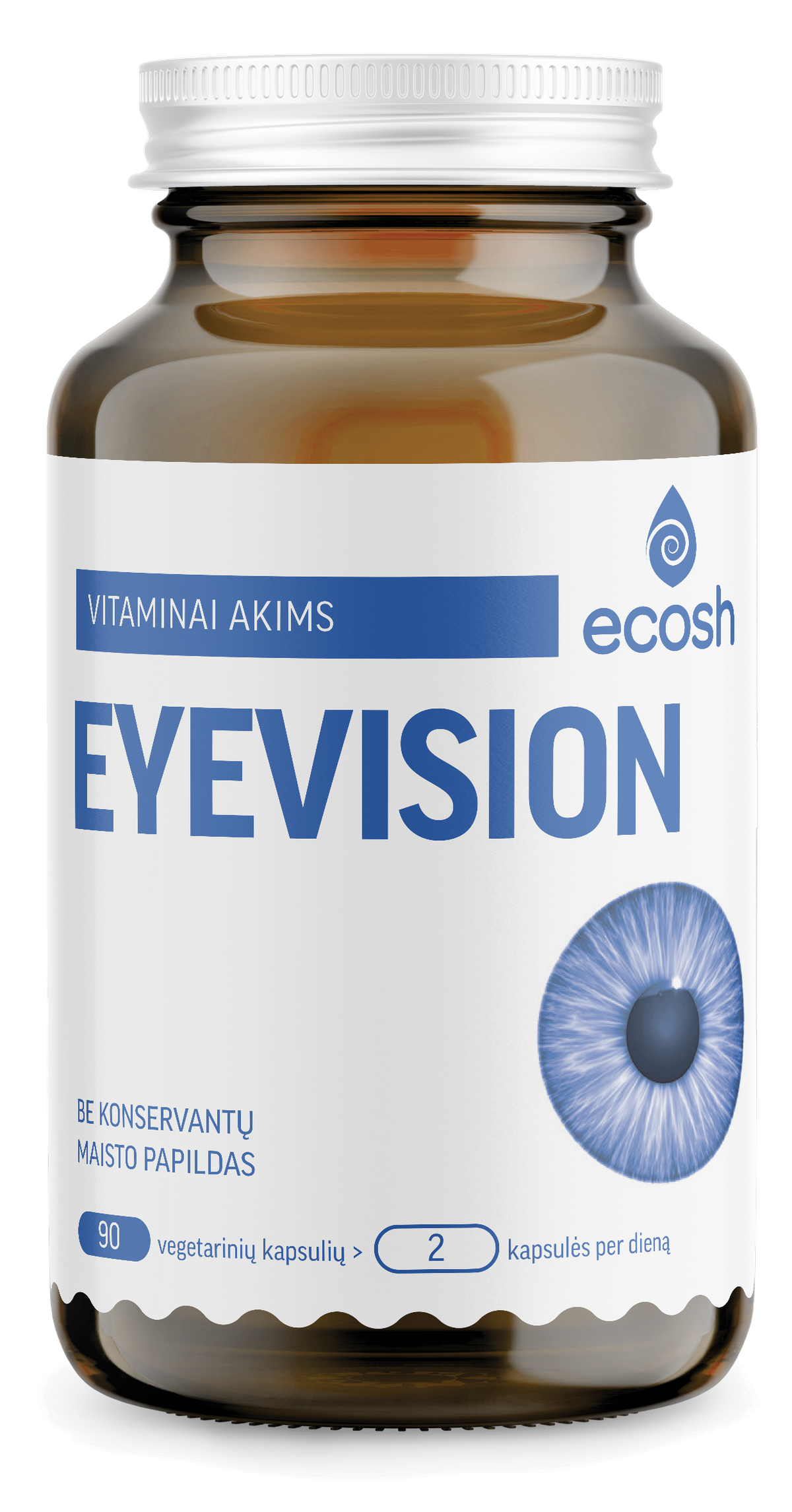 ECOSH Eyevision kapsulės, 90 vnt. | Moonmart.lt