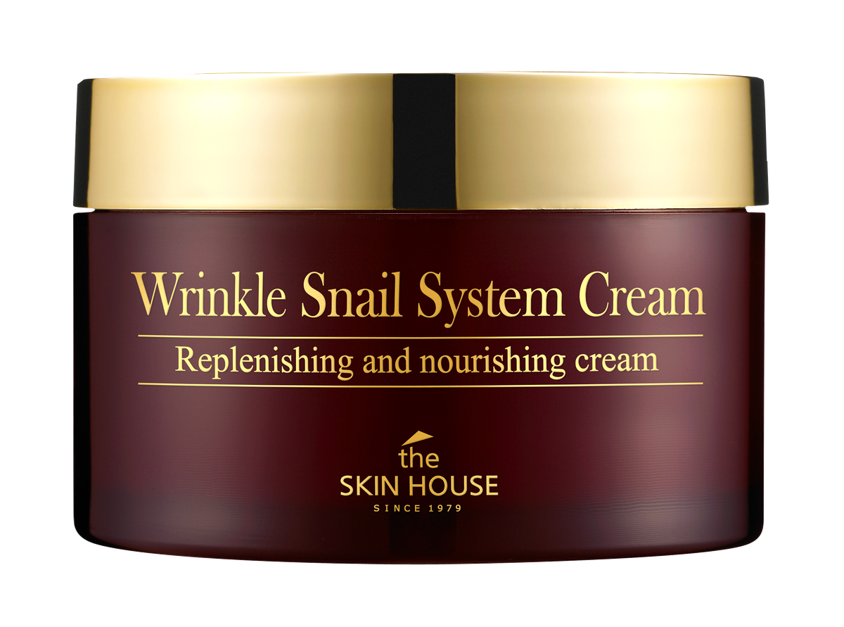 THE SKIN HOUSE WRINKLE SNAIL SYSTEM su sraigių gleivių ekstraktu veido ...