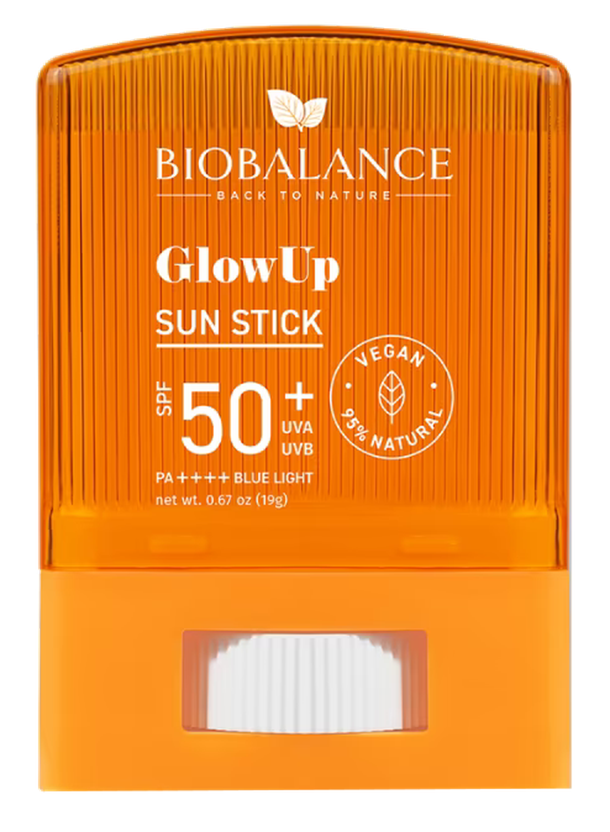 BIOBALANCE Glow Up Sun Stick SPF50, visapusišką 360° apsaugą ...