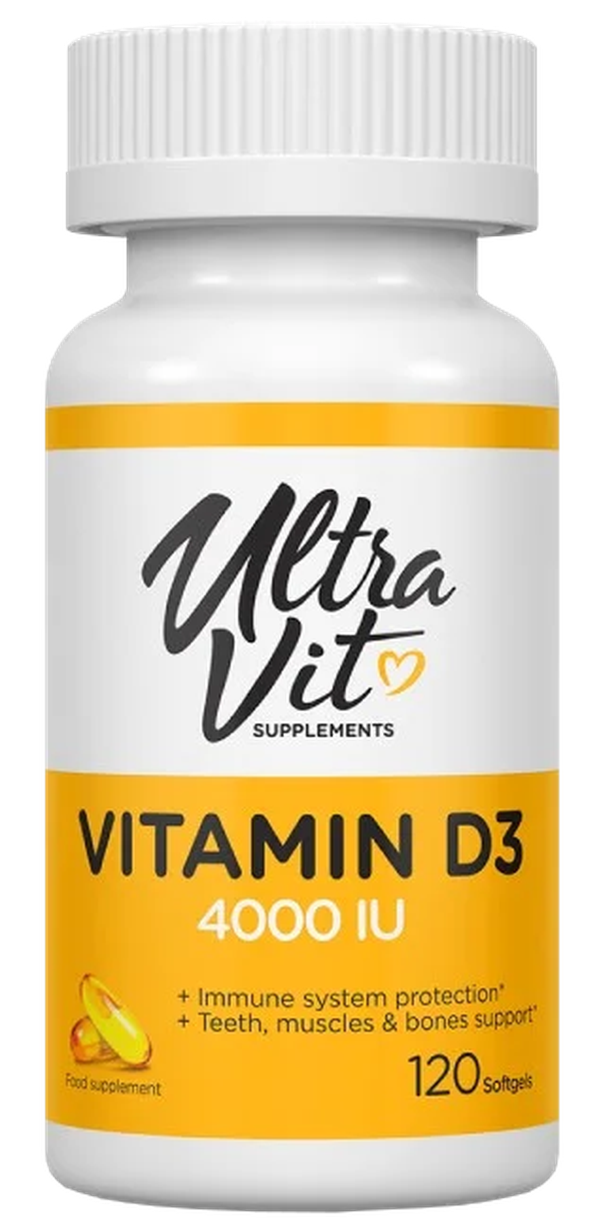 ULTRAVIT minkštos gelio kapsulės, 120 vnt. | Moonmart.lt