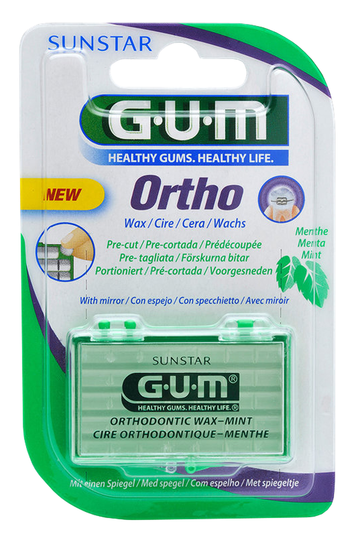 GUM ortodontinis vaškas, 1 vnt. | Moonmart.lt