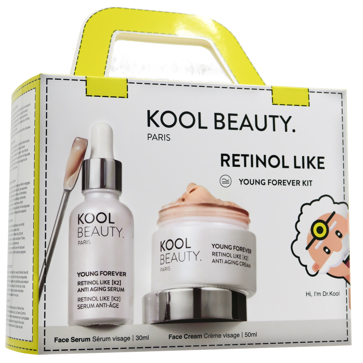 KOOL BEAUTY Retinol Like Young Forever rinkinys, 1 vnt. | Moonmart.lt