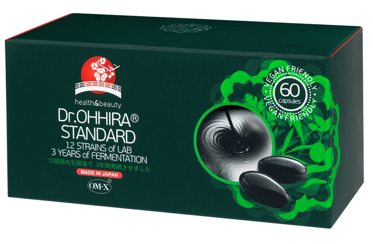 DR.OHHIRA Standard gerosios bakterijos kapsulės, 60 vnt. | Moonmart.lt