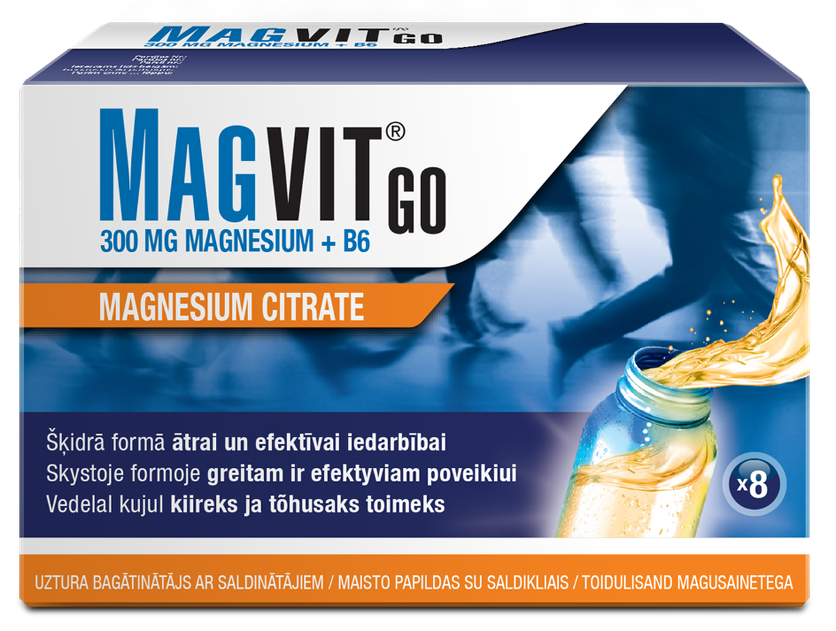 MAGVIT Go 300 mg (30 ml) buteliukai, 8 vnt. | Moonmart.lt
