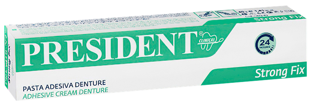PRESIDENT protezų klijų kremas, 40 g | Moonmart.lt