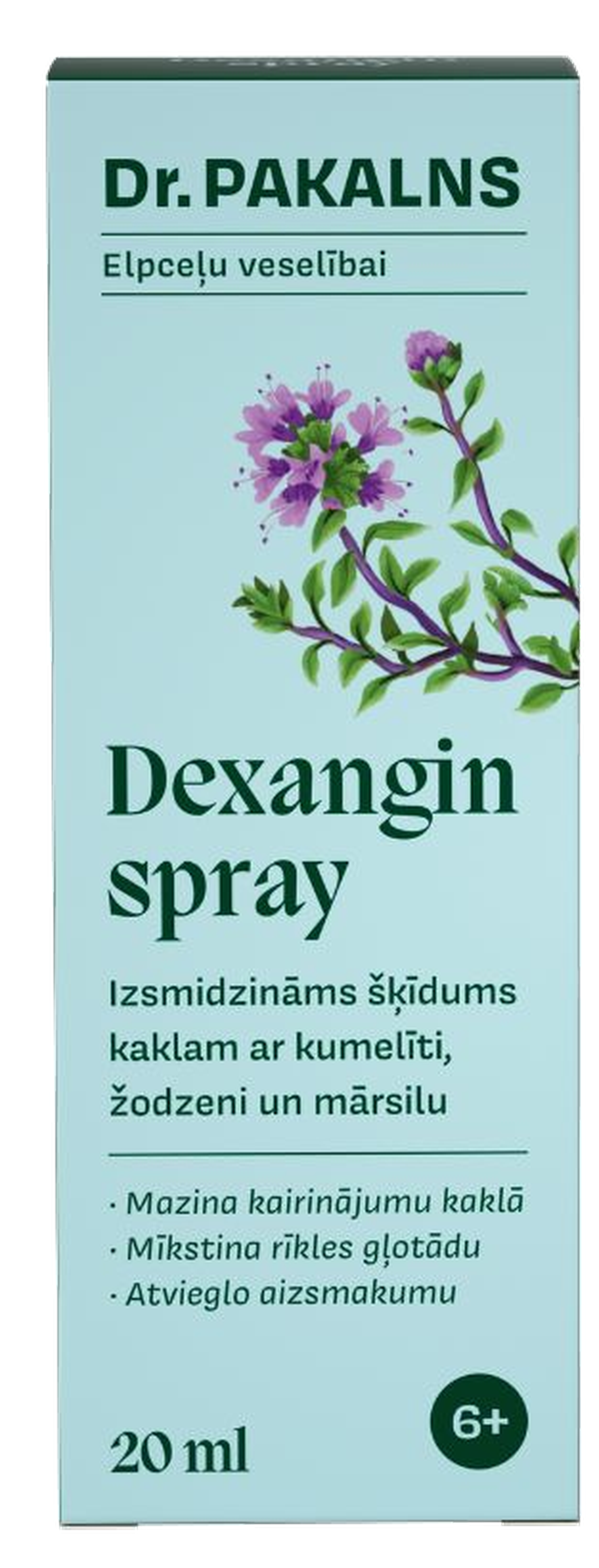 DR. PAKALNS Dexangin purškalas, 20 ml | Moonmart.lt
