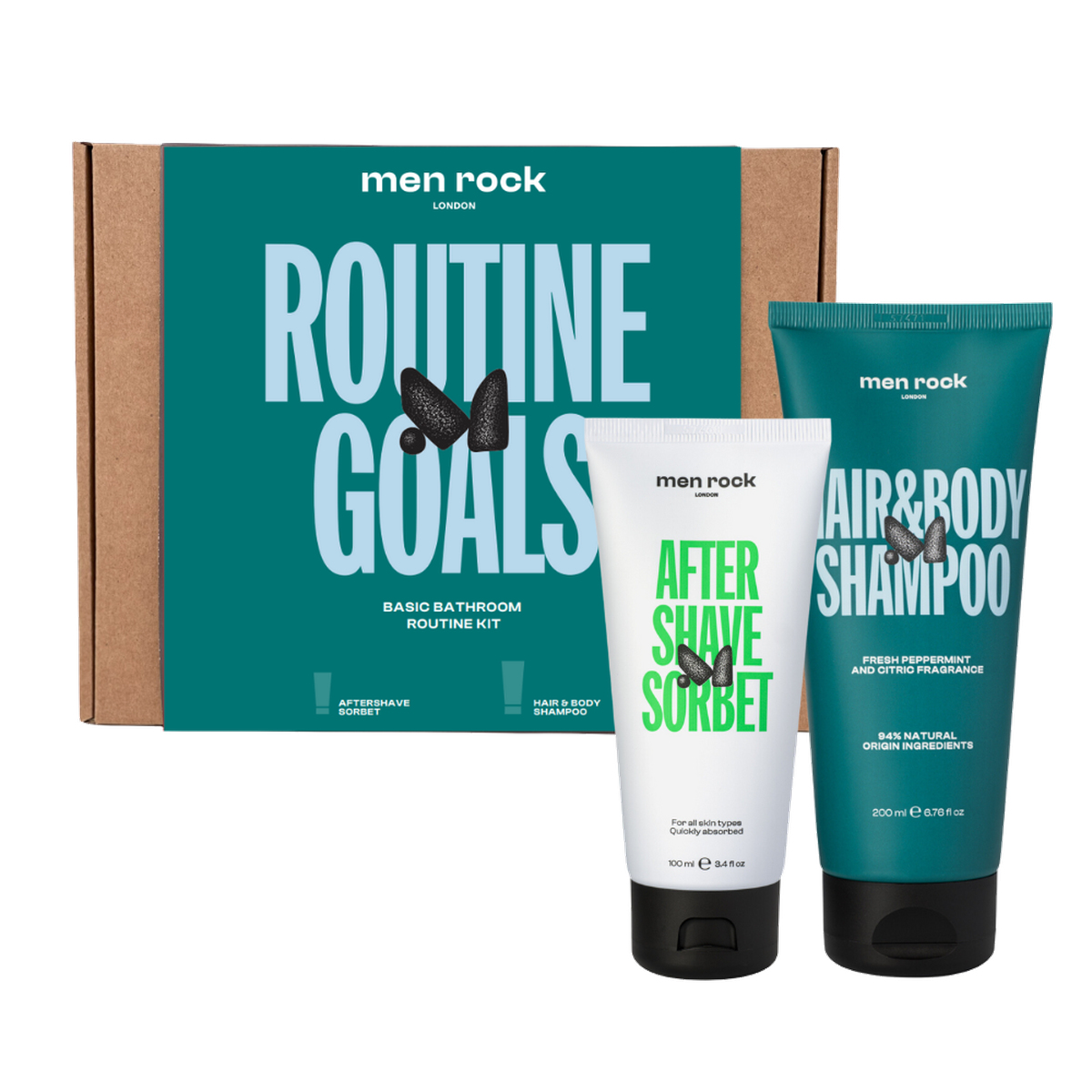 MEN ROCK Routine Goals Basic rinkinys, 1 vnt. | Moonmart.lt
