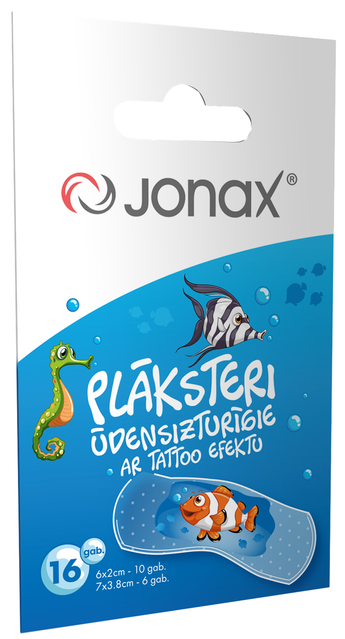 JONAX vaikiškas tvarstis, 16 vnt. | Moonmart.lt