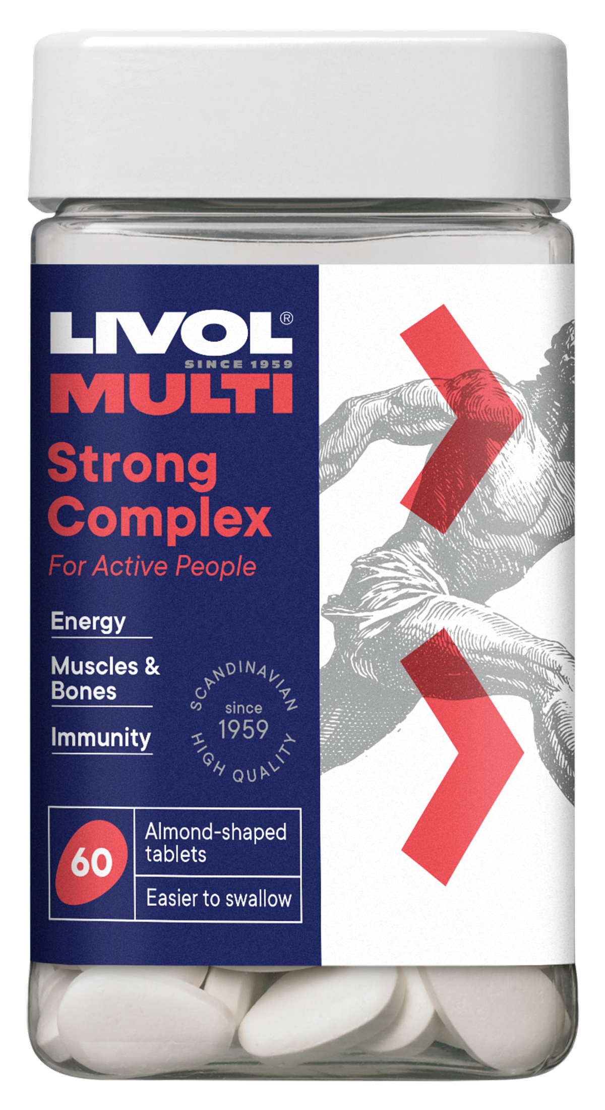 LIVOL Multi Strong Complex tabletės, 60 vnt. | Moonmart.lt