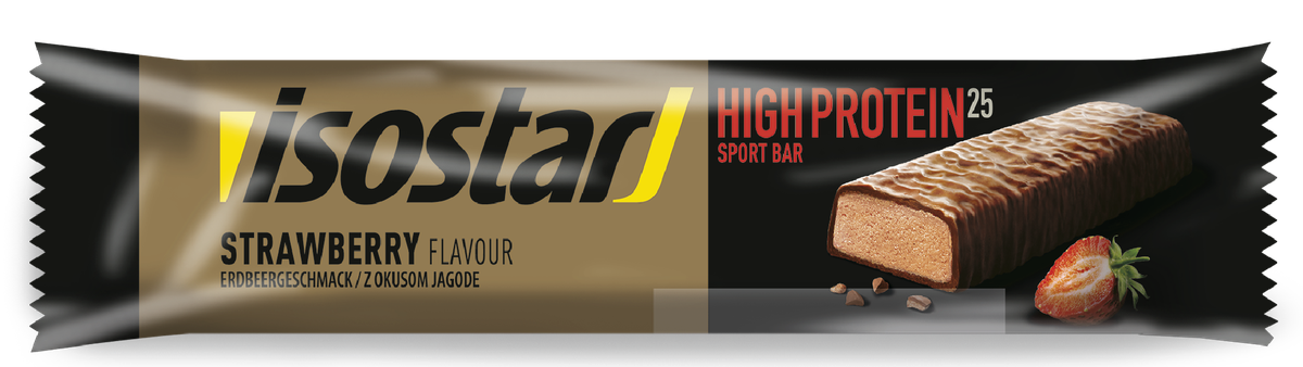 ISOSTAR High Protein Strawberry batonėlis, 35 g | Moonmart.lt